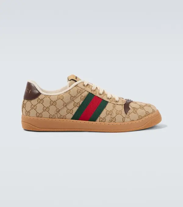 Gucci Screener Gg Canvas Sneakers