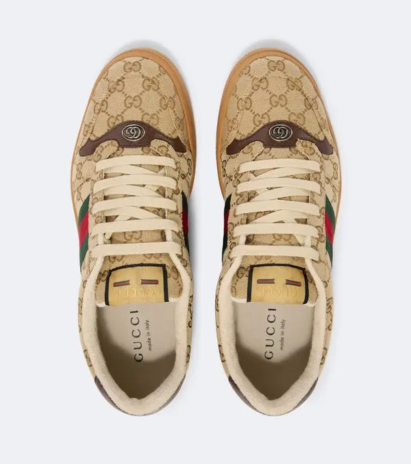 Gucci Screener Gg Canvas Sneakers