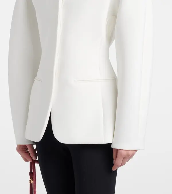 Jacquemus Ovalo Jacket - White