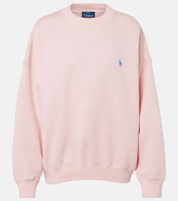 Polo Ralph Lauren Cotton-blend Fleece Sweatshirt - Pink