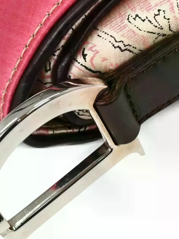 Dior 2003 Saddle Patchwork Shoulder Bag