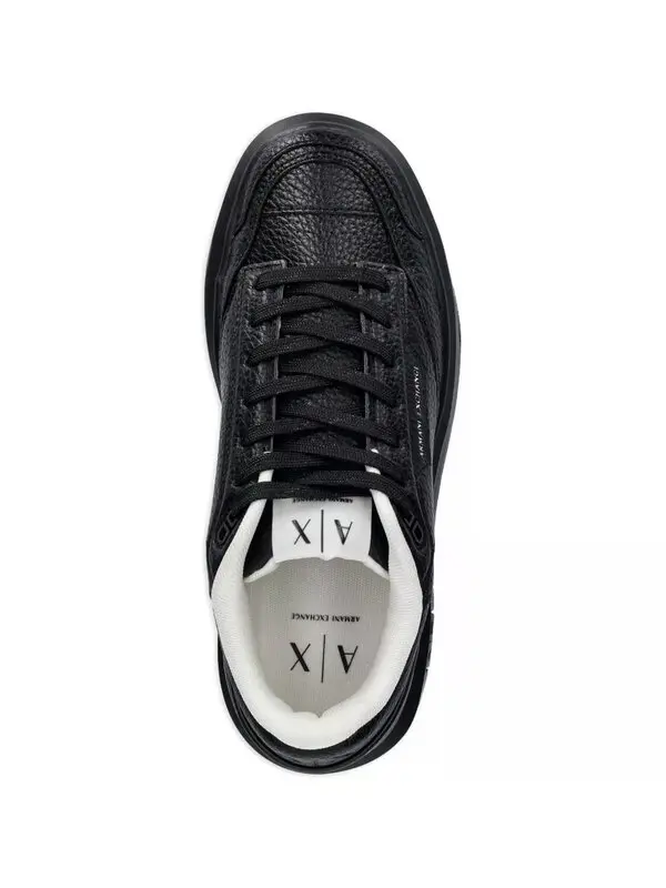 Armani Exchange Panelled Lace-up Sneakers