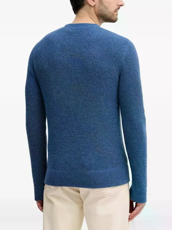 Polo Ralph Lauren Waffle-knit Crewneck Jumper