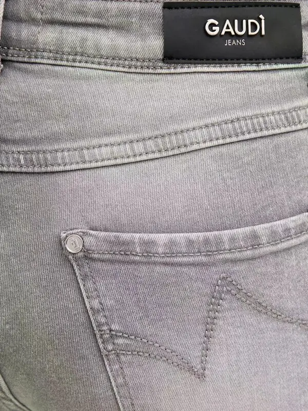 GAUDI Belt Loop Straight Leg Jeans