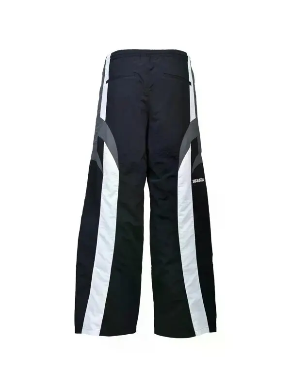 BREATH Stripe Trousers - Black