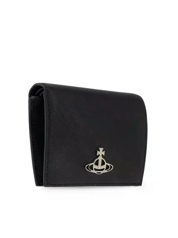 VIVIENNE WESTWOOD Bi-fold Logo Plaque Wallet
