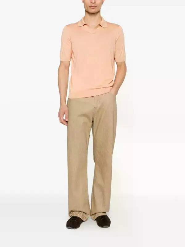 Tagliatore Open Collar T-shirt