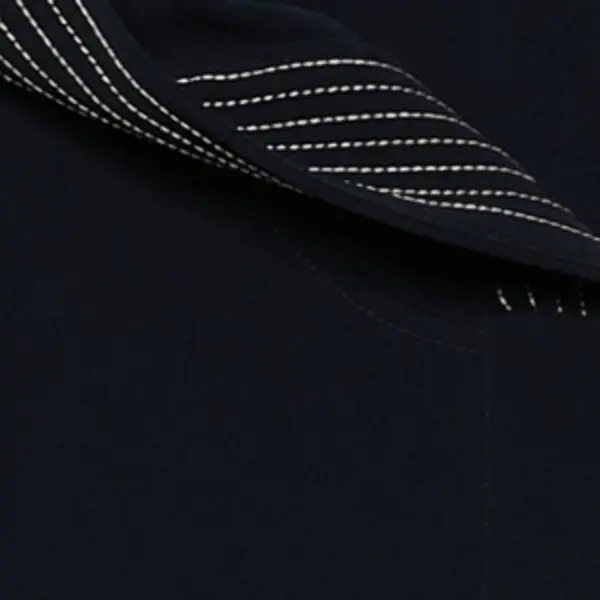 Marina Rinaldi Hooded Cotton Blouse With Contrast Stitching