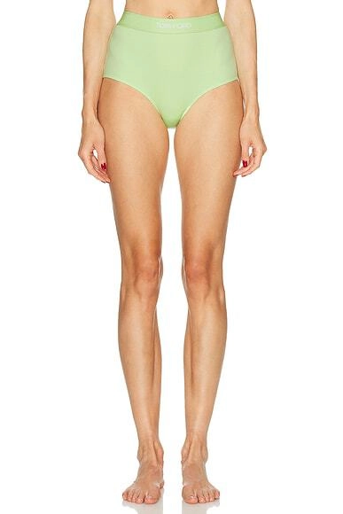 TOM FORD Modal Brief Underwear - Wild Lime