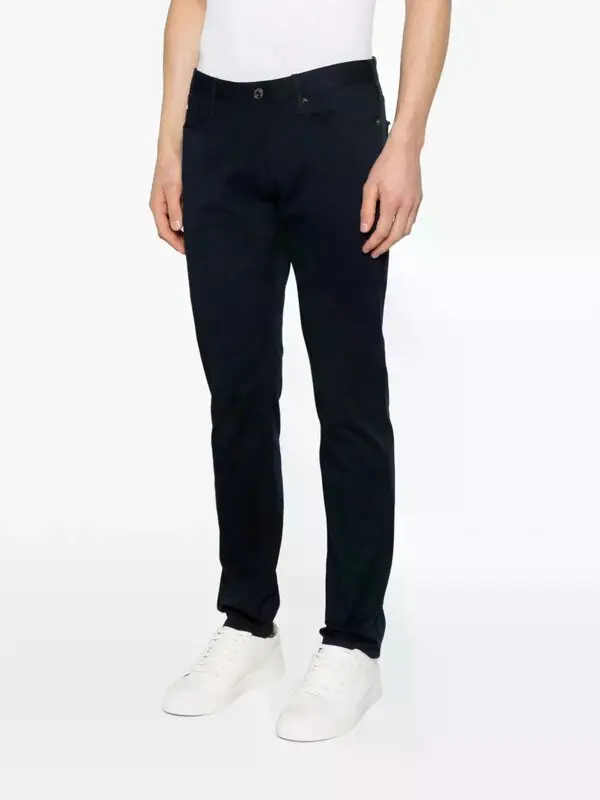 Emporio Armani Logo-plaque Trousers
