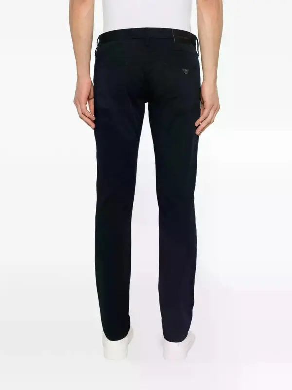 Emporio Armani Logo-plaque Trousers