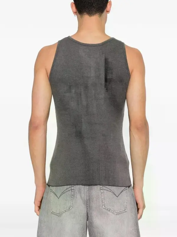 ERL Ribbed Knit Sleeveless Top