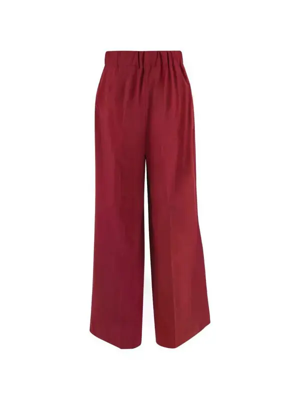 SA SU PHI Elasticated Waist Trousers - Red