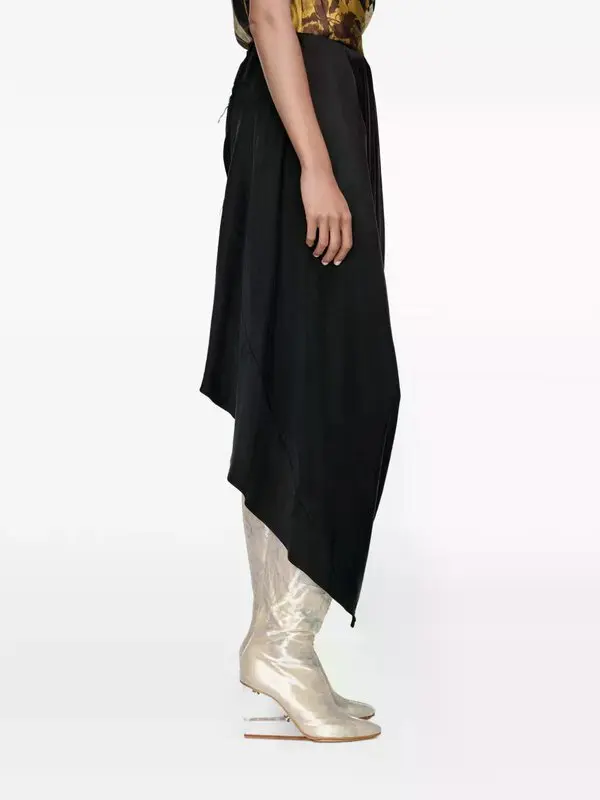 MAISON MARGIELA Draped Midi Skirt