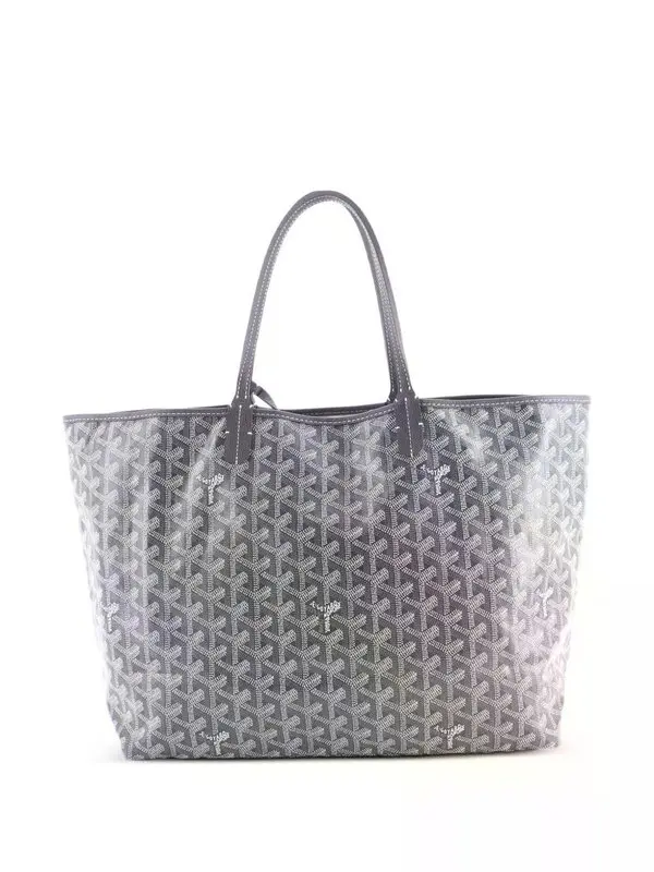 Goyard Saint Louis Coated Canvas Pm Tote Bag - Grey