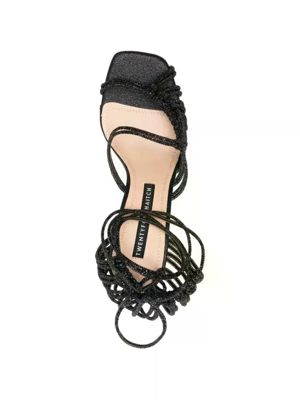 TWENTY FOURHAITCH Tie Ankle Pumps