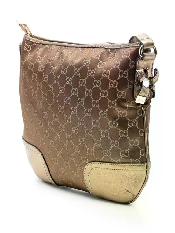 Gucci Gg Canvas Princy Crossbody Bag - Brown