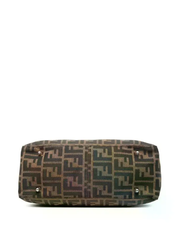 Fendi Small Zucca Canvas Tote Bag