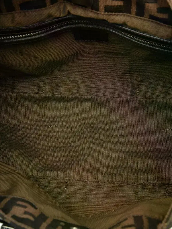 Fendi Small Zucca Canvas Tote Bag