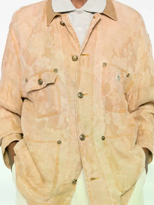 R13 Floral Corduroy Oversized Jacket