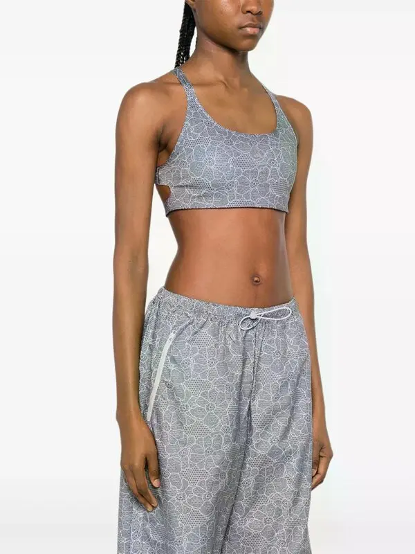 Adidas By Stella McCartney Printed Performance Tank Top