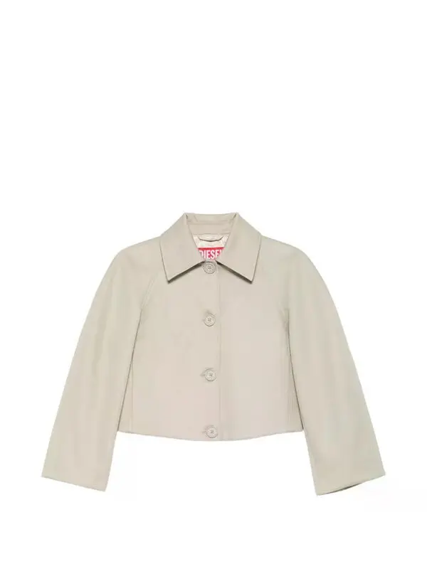 DIESEL® Button Cropped Jacket