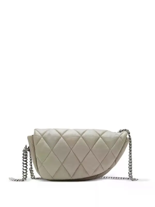 Burberry Shield Chain-link Shoulder Bag - Neutrals