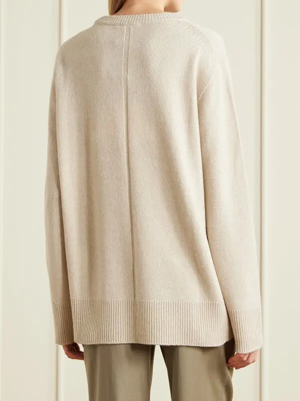 THE ROW Sibem Wool And Cashmere-blend Sweater