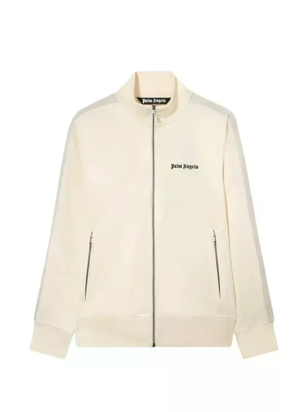 Palm Angels Logo Stripes Sweatshirt