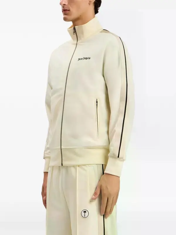 Palm Angels Logo Stripes Sweatshirt