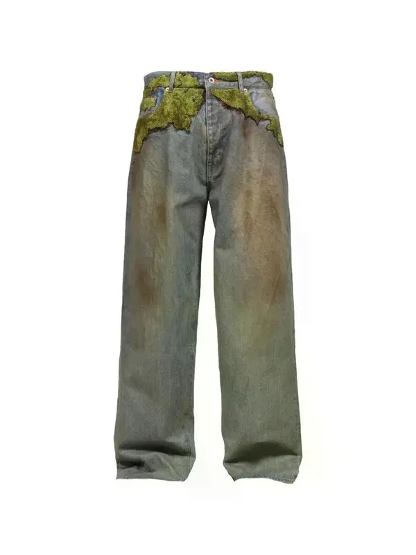 DOUBLET Moss Grown Wood Jeans