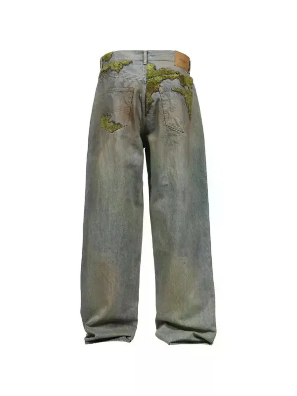 DOUBLET Moss Grown Wood Jeans