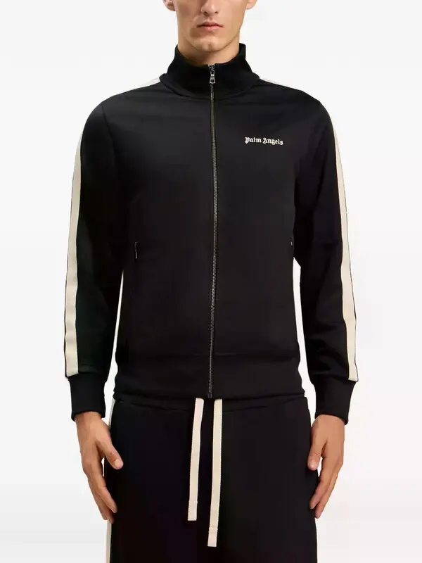 Palm Angels Logo Striped Jacket