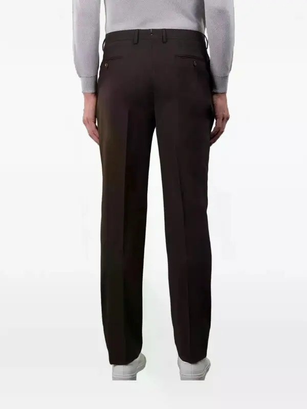 MOORER Jarvis Slw Pleated Virgin Wool Trousers