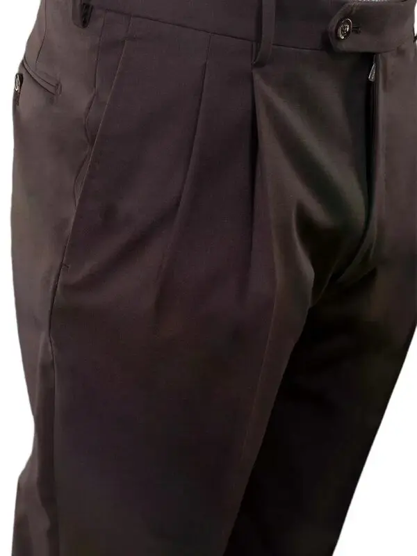 MOORER Jarvis Slw Pleated Virgin Wool Trousers