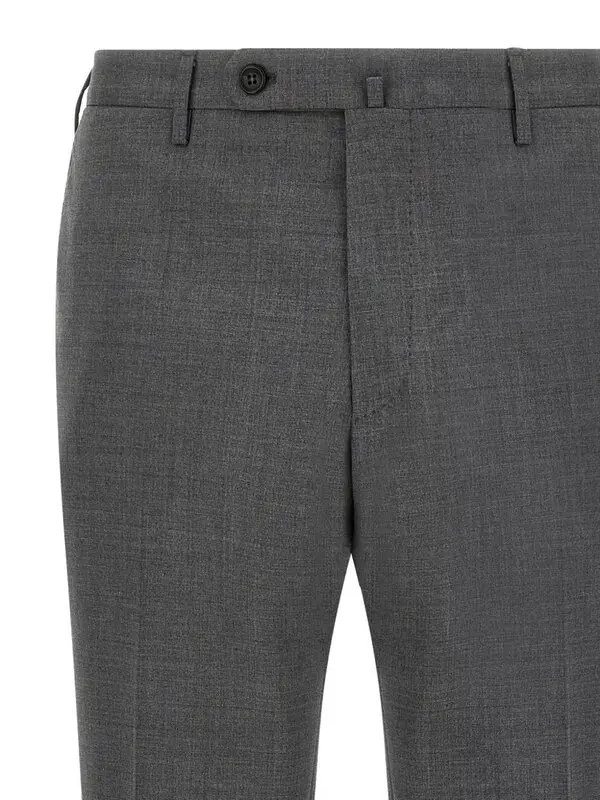 Incotex Pleated Wool Trousers