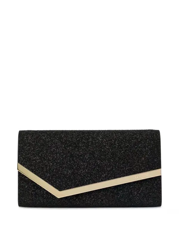 JIMMY CHOO Emmie Clutch Bag - Black