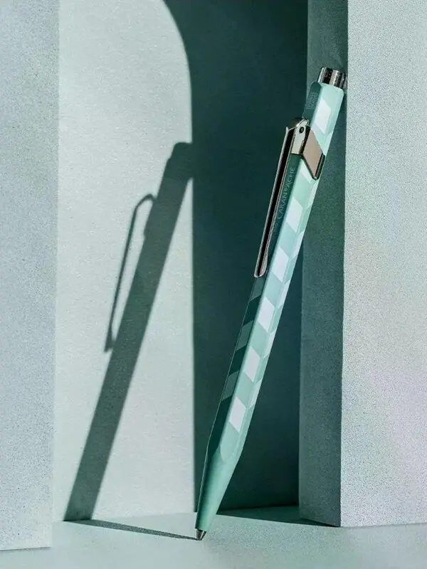 CARAN D'ACHE 849™ Mosaic Checkered Pen - Green
