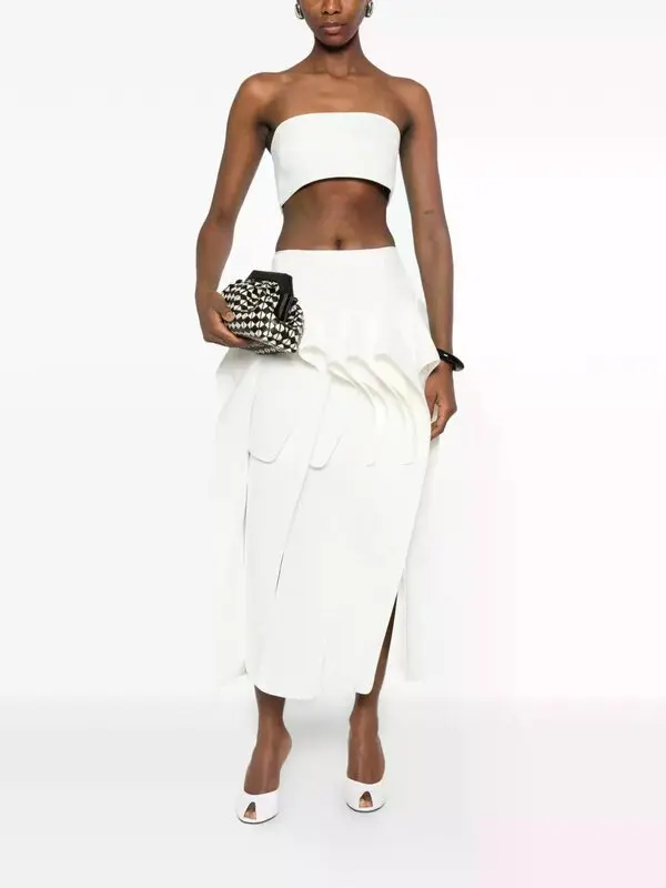 Maticevski Zip Strapless Top