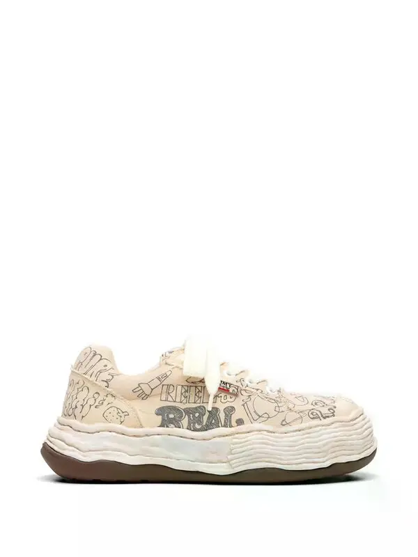 Mihara Yasuhiro Oliver Lace-up Sneakers
