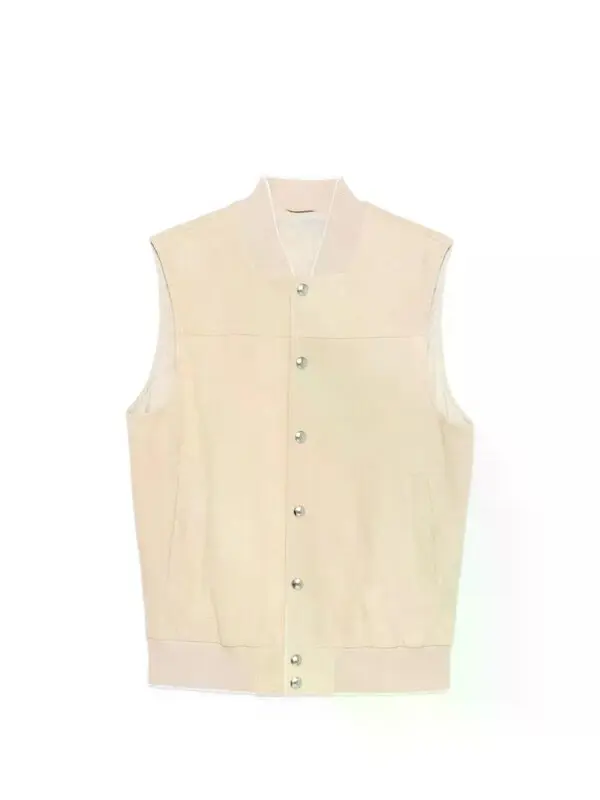 Eleventy Sleeveless Gilet With Button Fastening