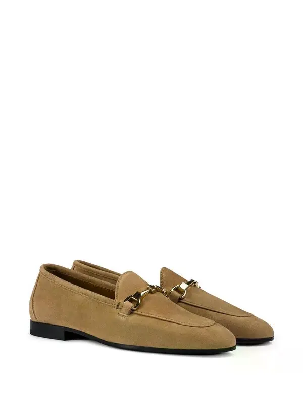 DOUCAL'S Metal Suede Loafers