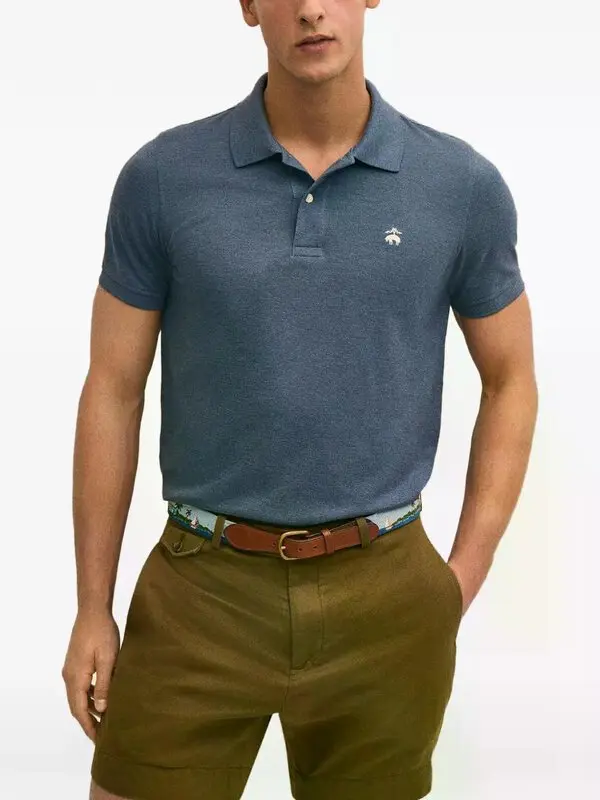 Brooks Brothers Embroidered Cotton Polo Shirt