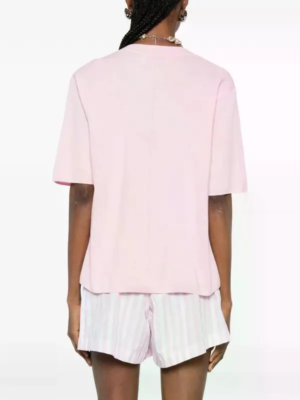 Eric Bompard Loose Round-neck T-shirt