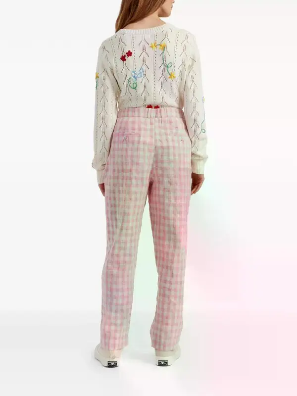 Chinti & Parker Gingham Checked Tailored Trousers