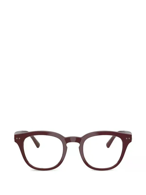 NUANCE Round-frame Glasses - Red