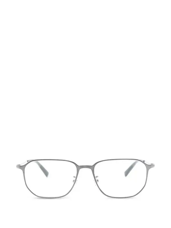 Montblanc Geometric Tone Eyeglasses - Black