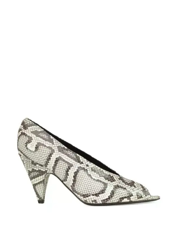 SERGIO ROSSI Beak Pointed-toe Pumps - Neutrals