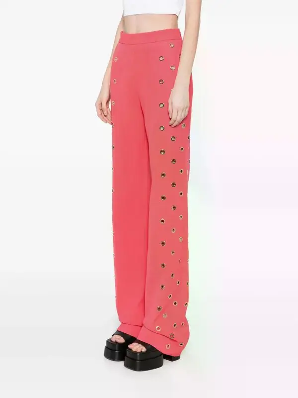 SAIID KOBEISY Tailored Trousers With Eyelet Embellishment