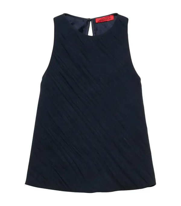 Max & Co. Pleated Sleeveless Top